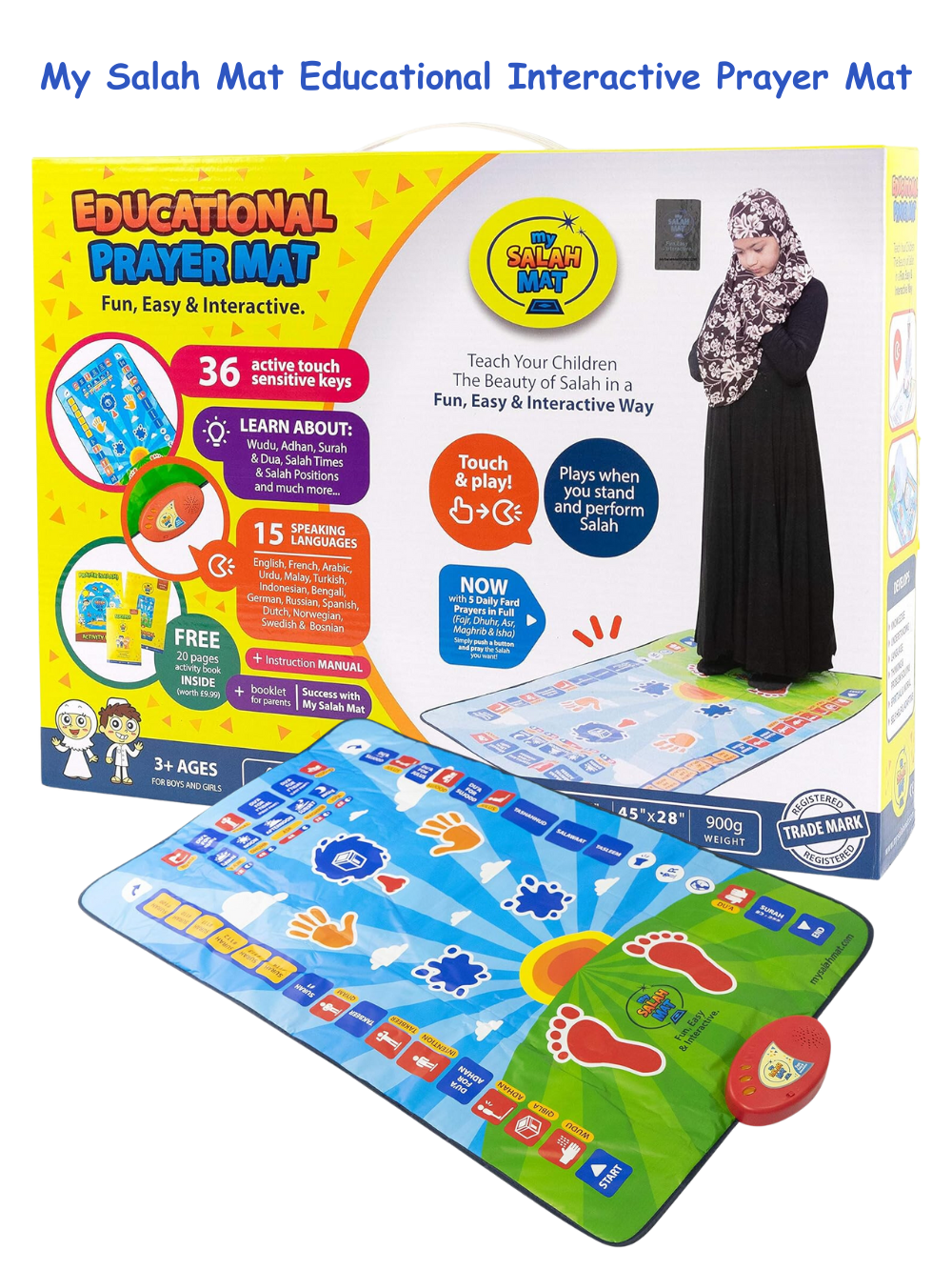My Salah Educational Interactive Prayer Mat | Best Price in 2024 at ...